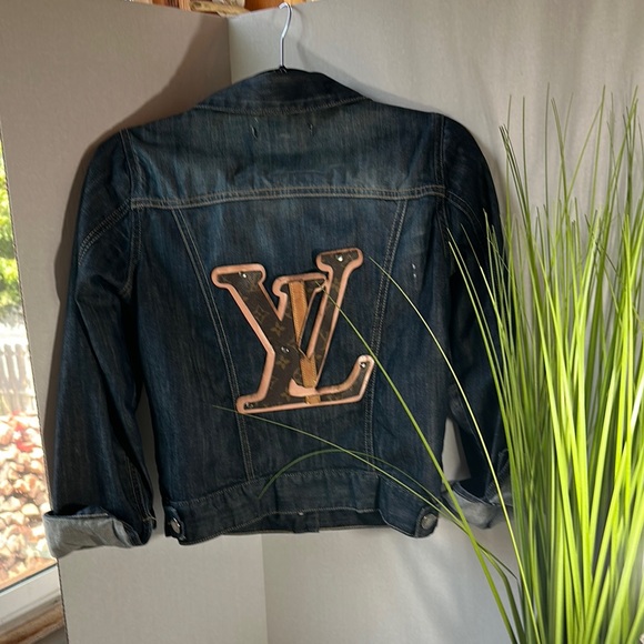 Oasis | Jackets & Coats | Custom 0 Cotton Distressed Denim Jacket With ...